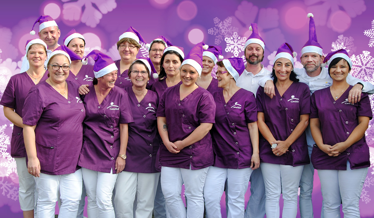 Weihnachts-Mützen-Shooting! – Caremed